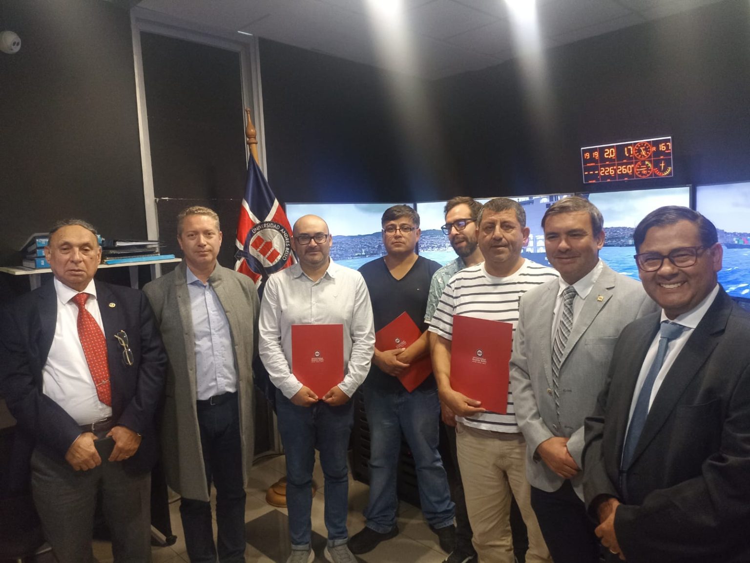 Ingeniería en Marina Mercante dio curso a capitanes remolcadores.